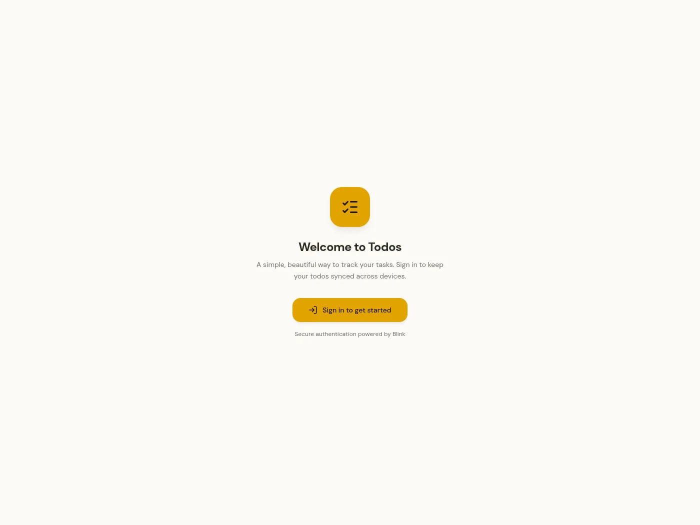 Simple To-Do App