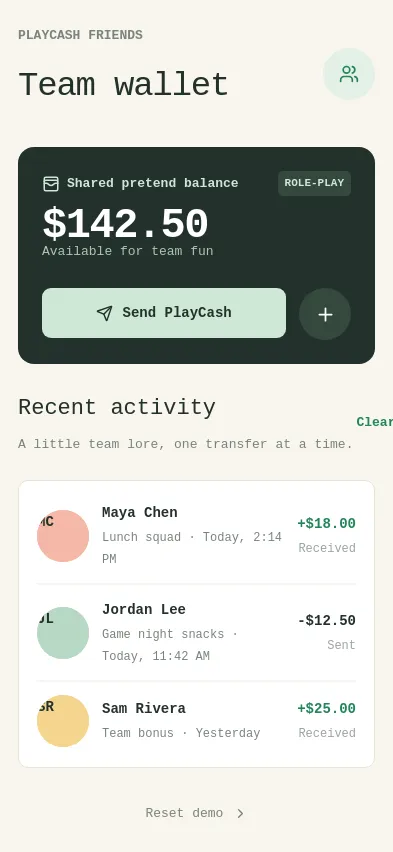 PlayCash Friends