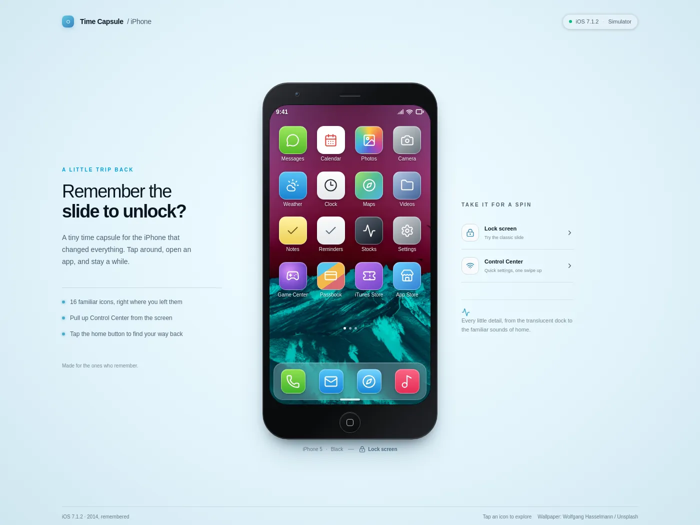 iOS 7 Web Simulator