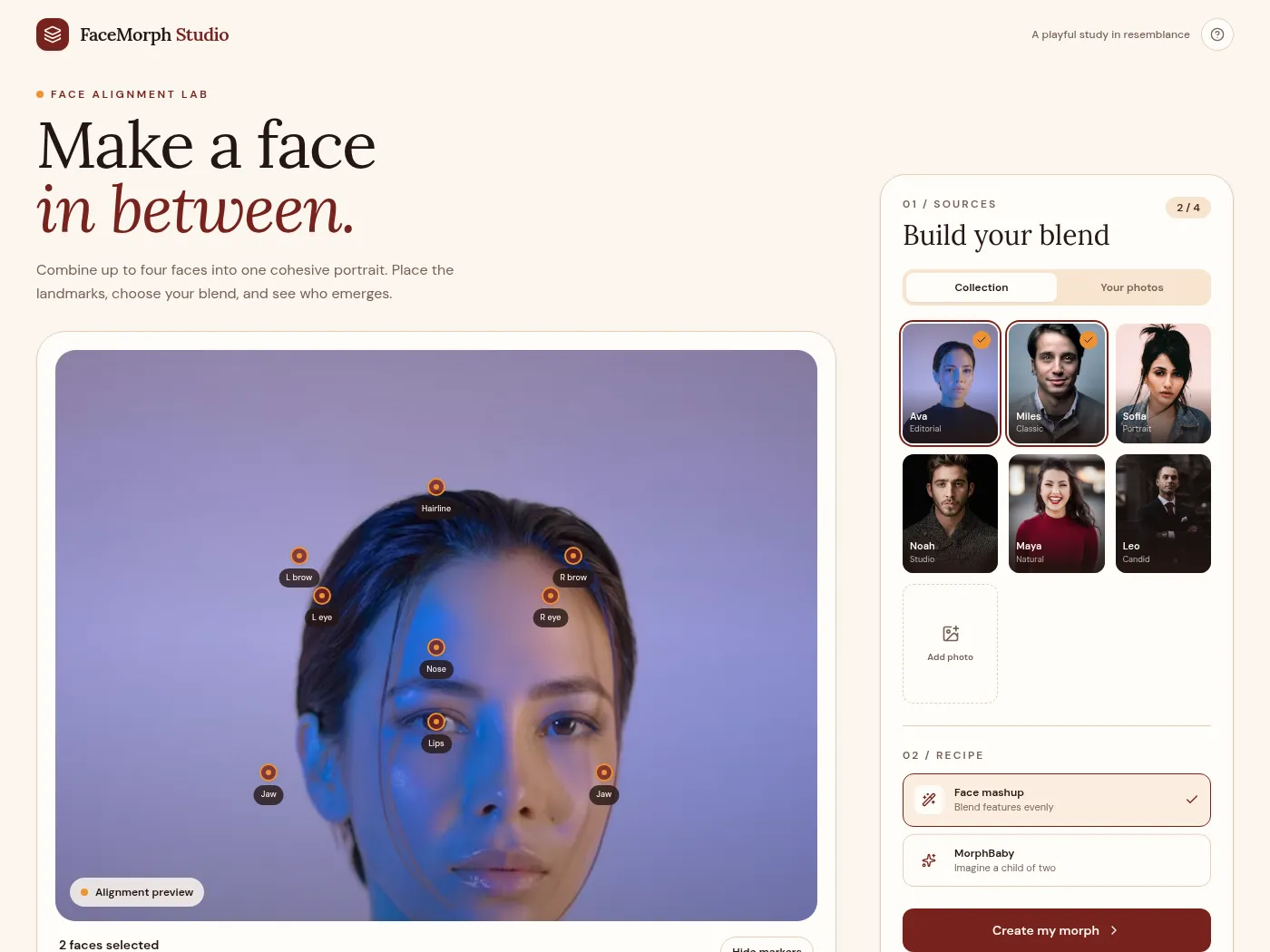 FaceMorph Studio