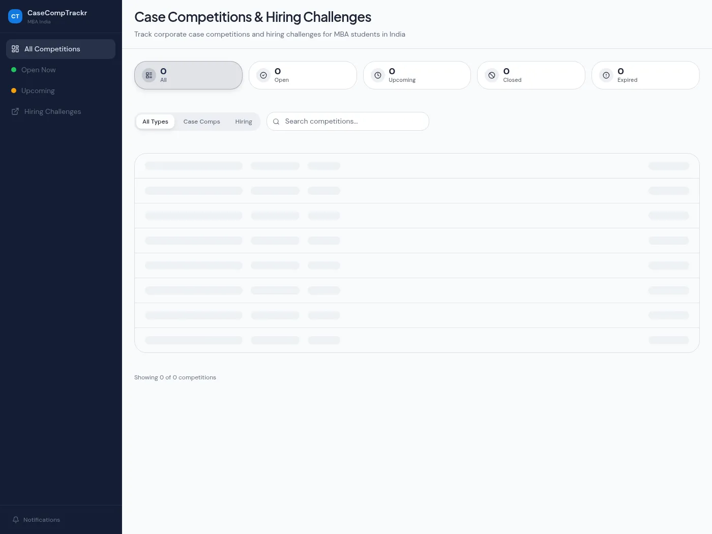 CaseCompTrackr