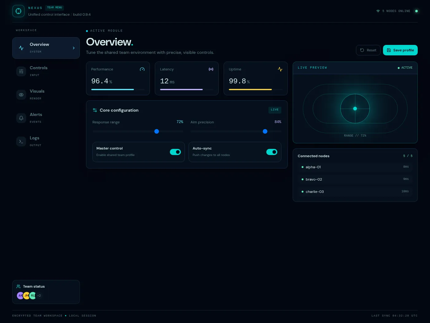 ImGui Team Menu