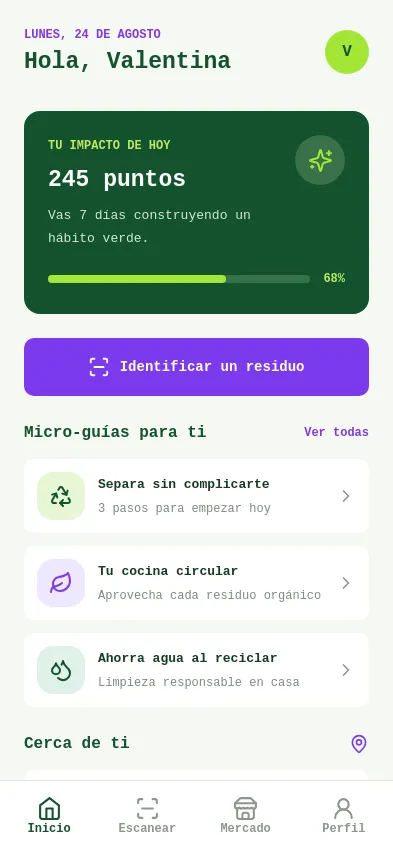 EcoLoop Reciclaje Inteligente