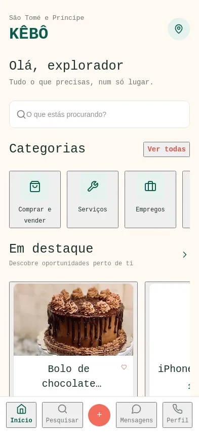 KÊBÔ: Plataforma Tudo-em-Um