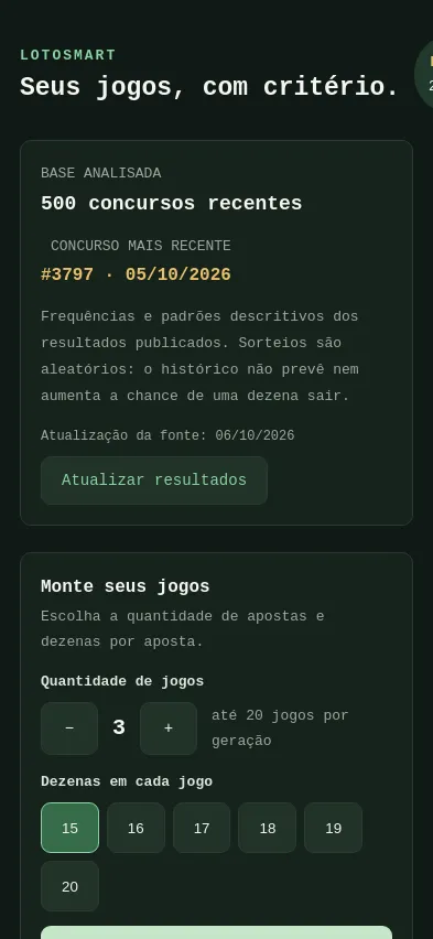 LotoSmart Analyzer App