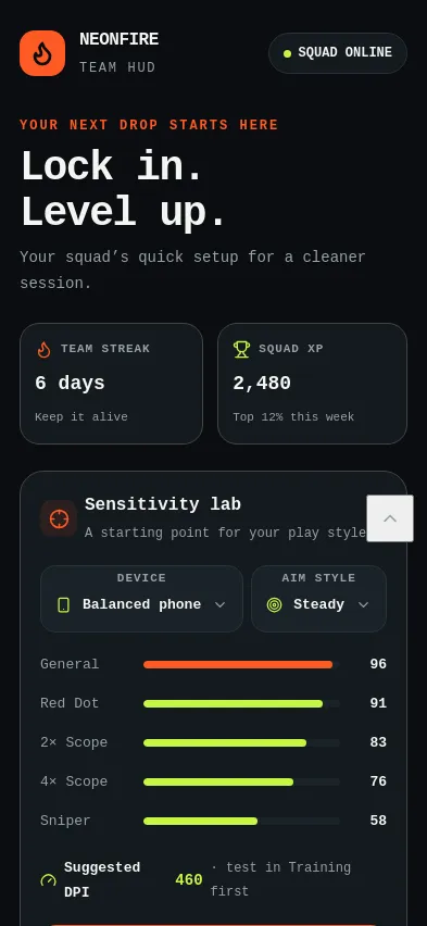 NeonFire Boost