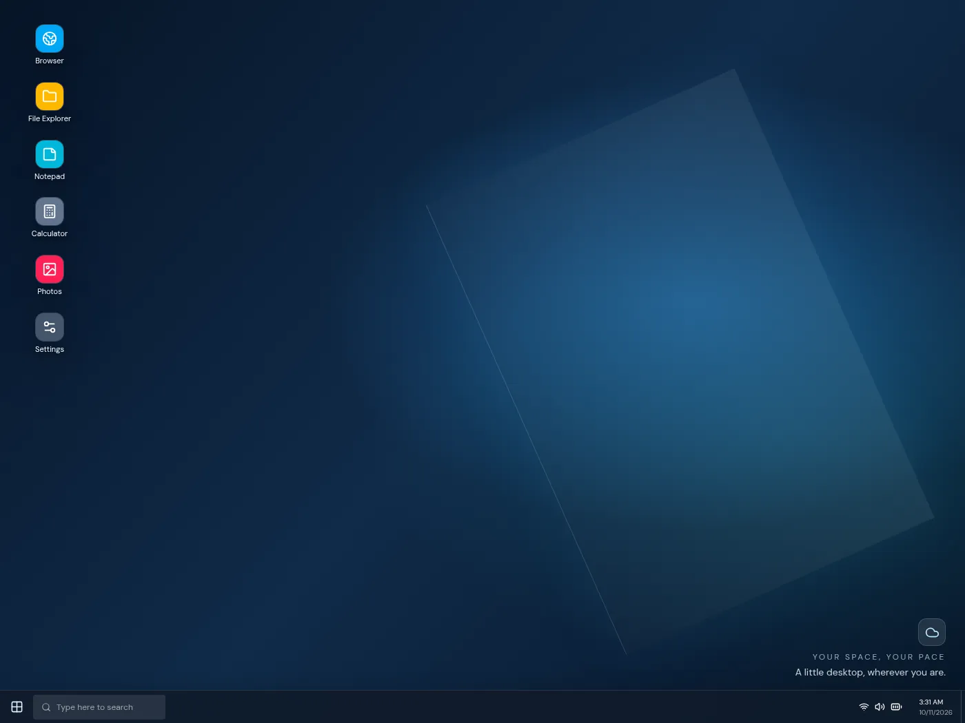 Win10 Cloud Desktop