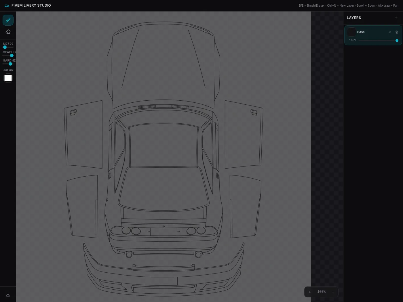 FiveM Livery Studio