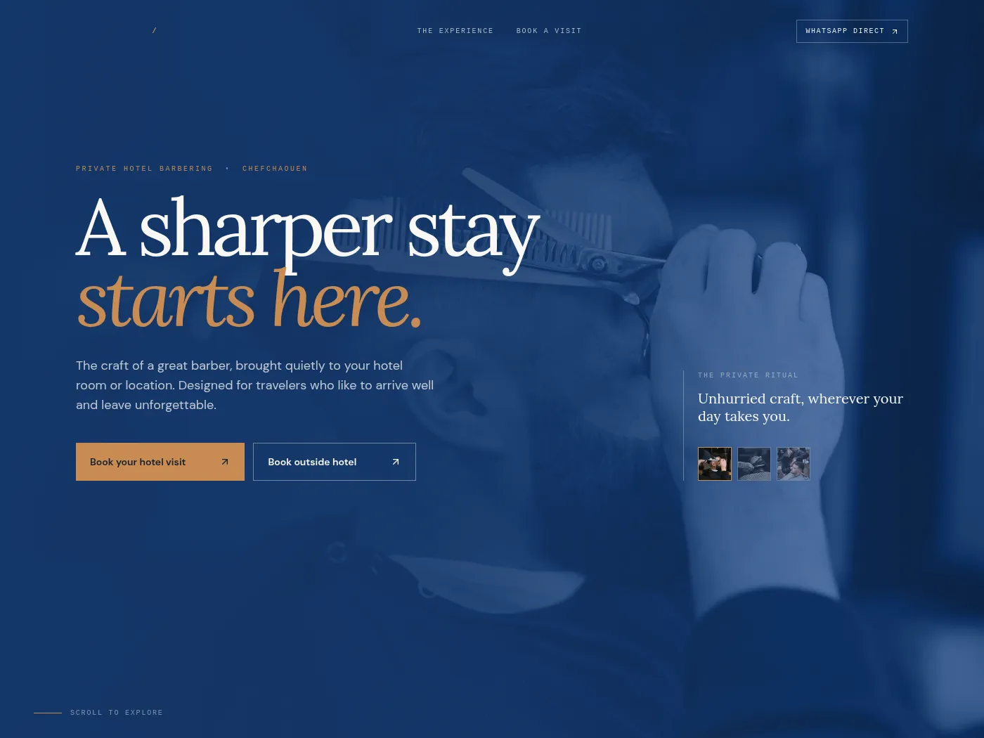 Bader Touch Barber Site