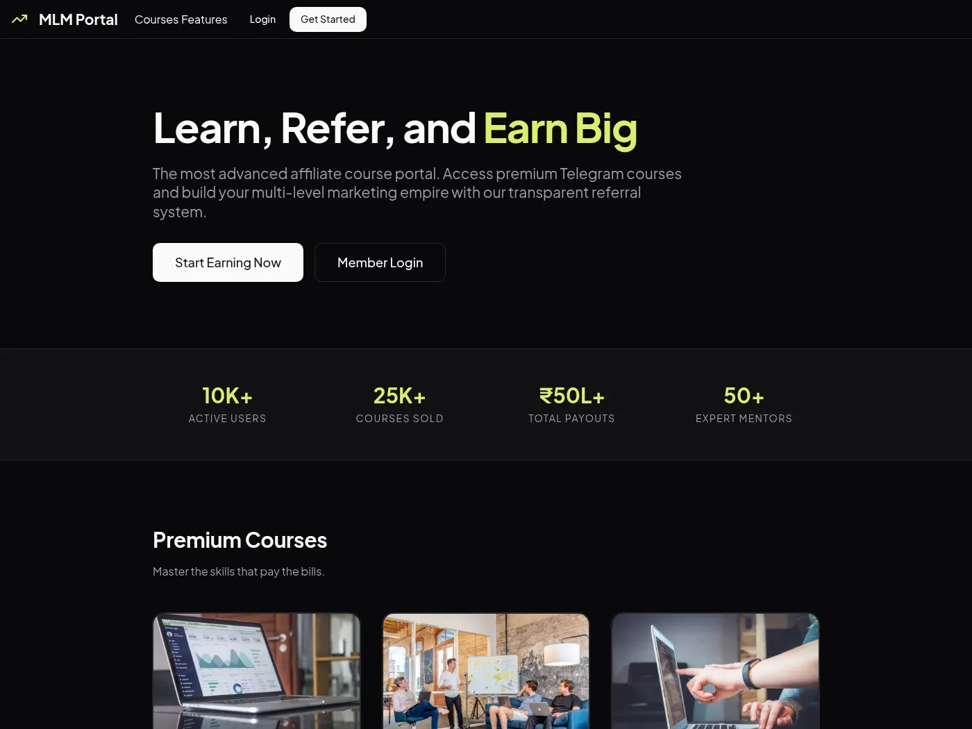MLM Course Portal