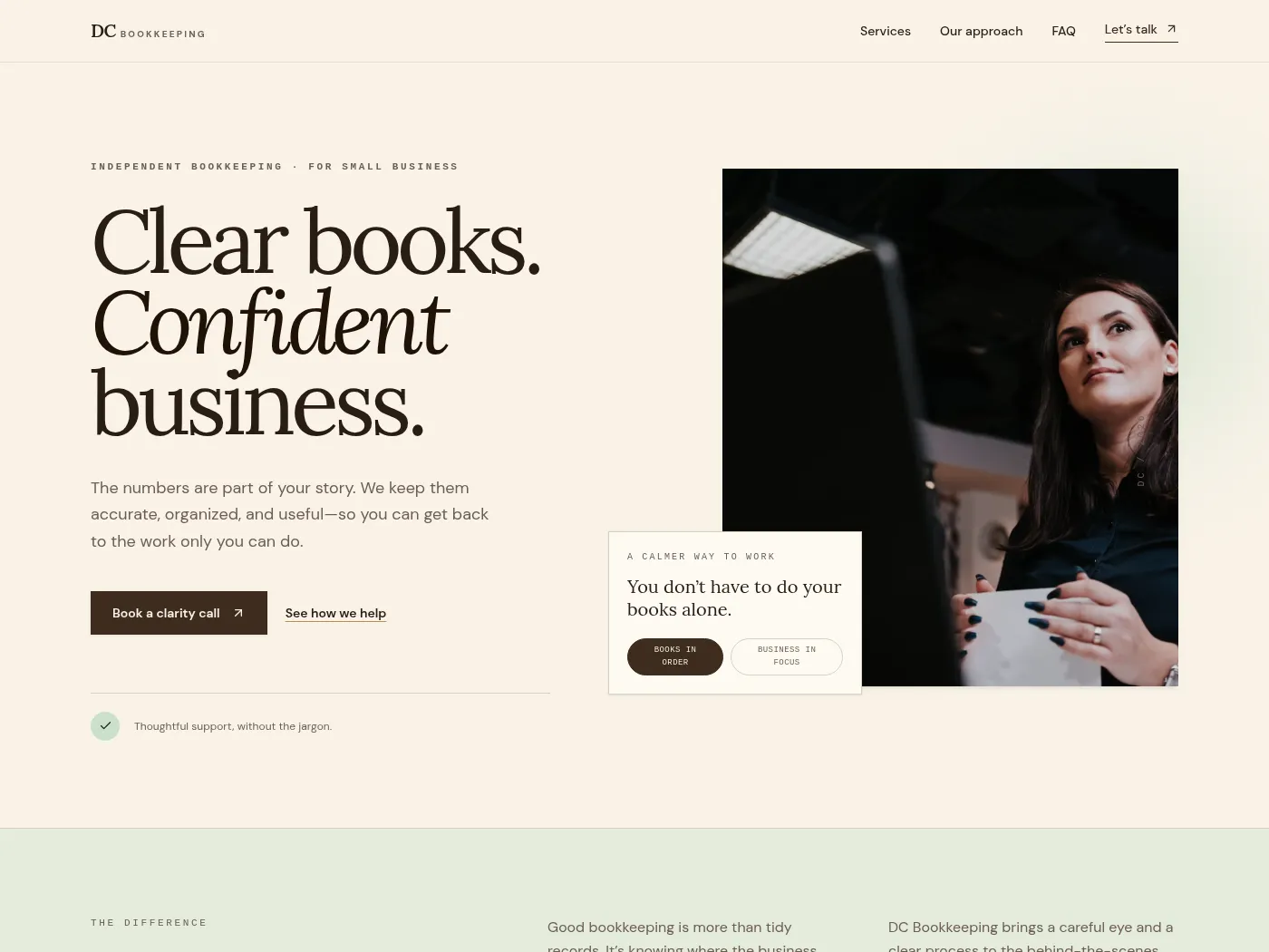DC Bookkeeping Site