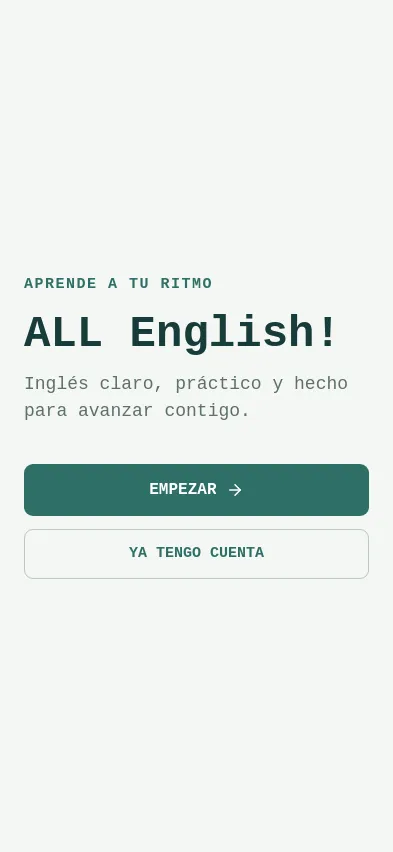 ALL English! Mobile