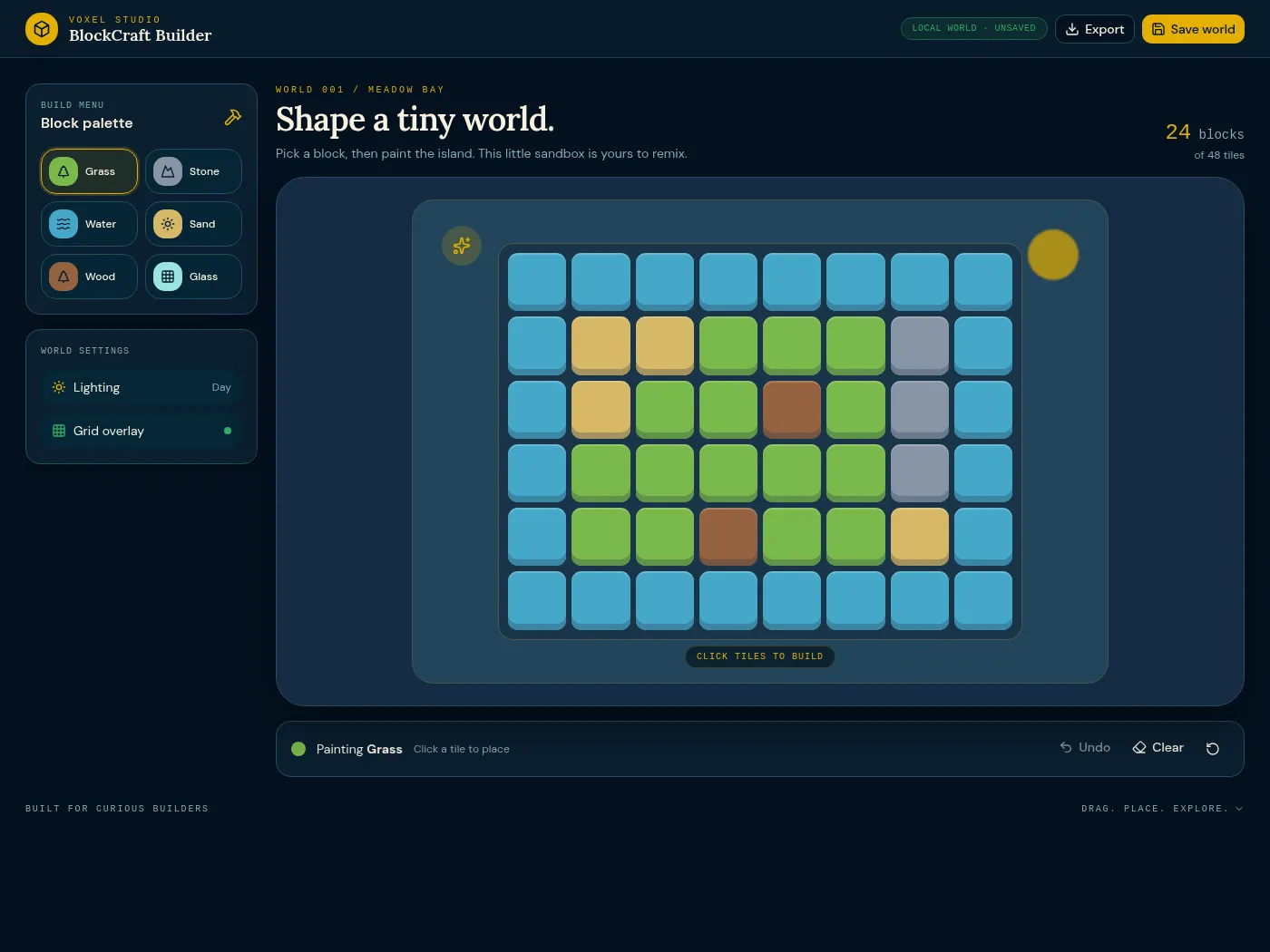 BlockCraft Builder