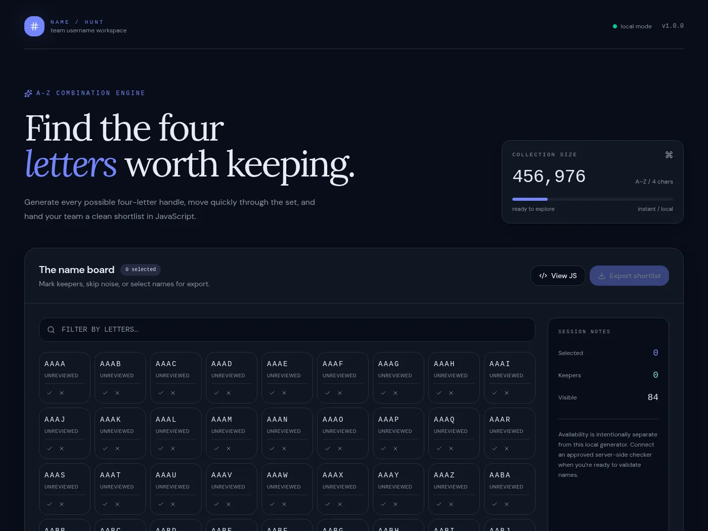 Discord Name Finder