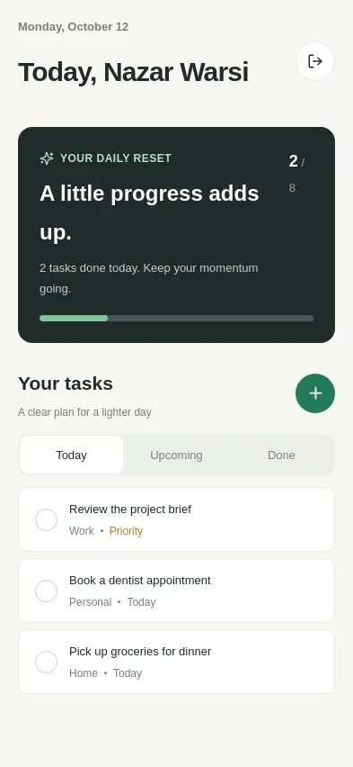 PocketTask Manager