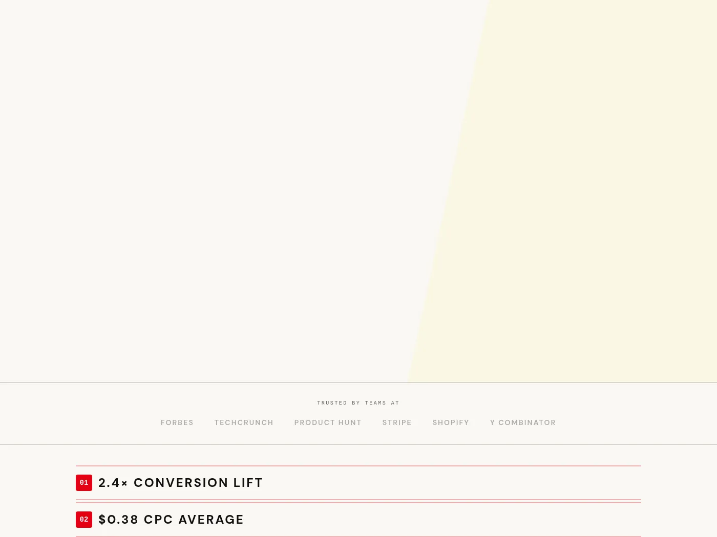Conversion SOP Showcase
