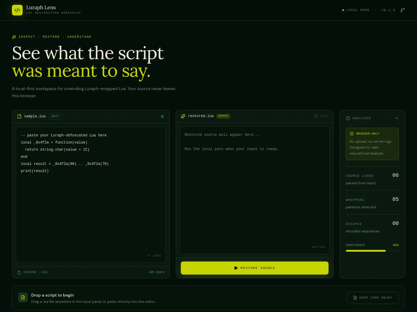 Lua Luraph Deobfuscator
