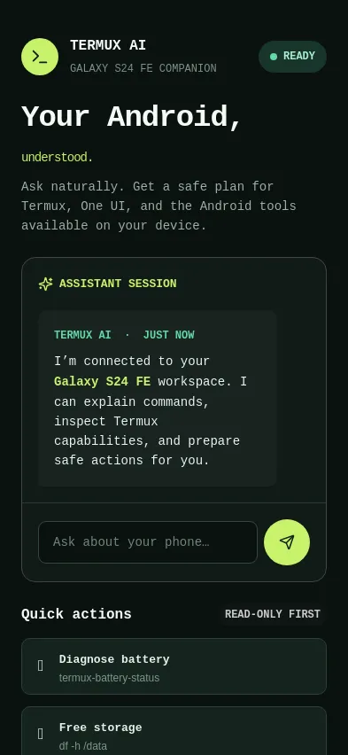 Termux AI Companion