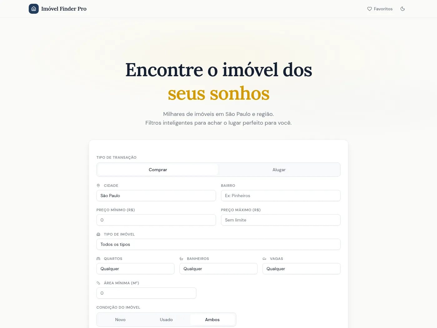 Imóvel Finder Pro