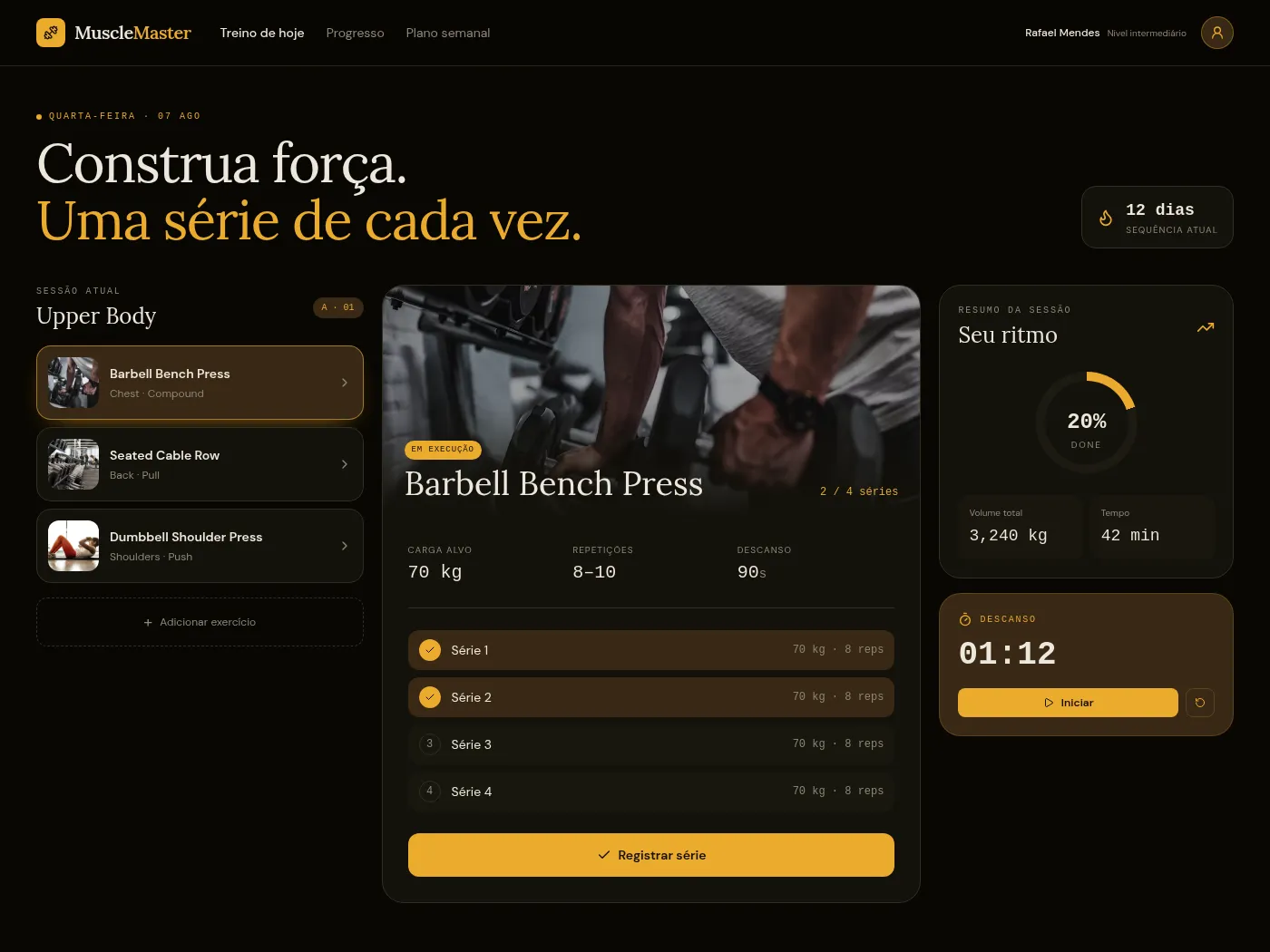 MuscleMaster App