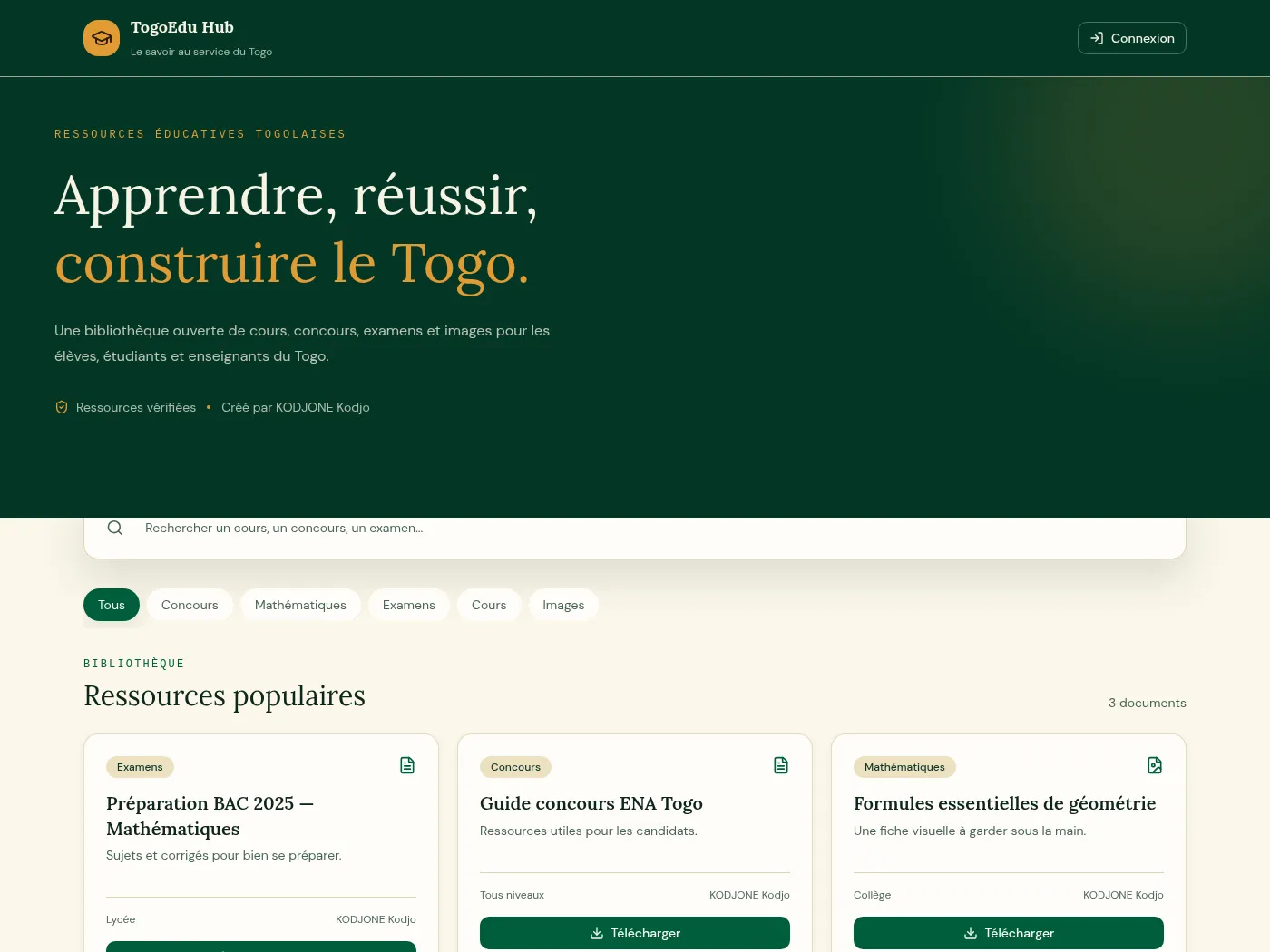 TogoEdu Hub