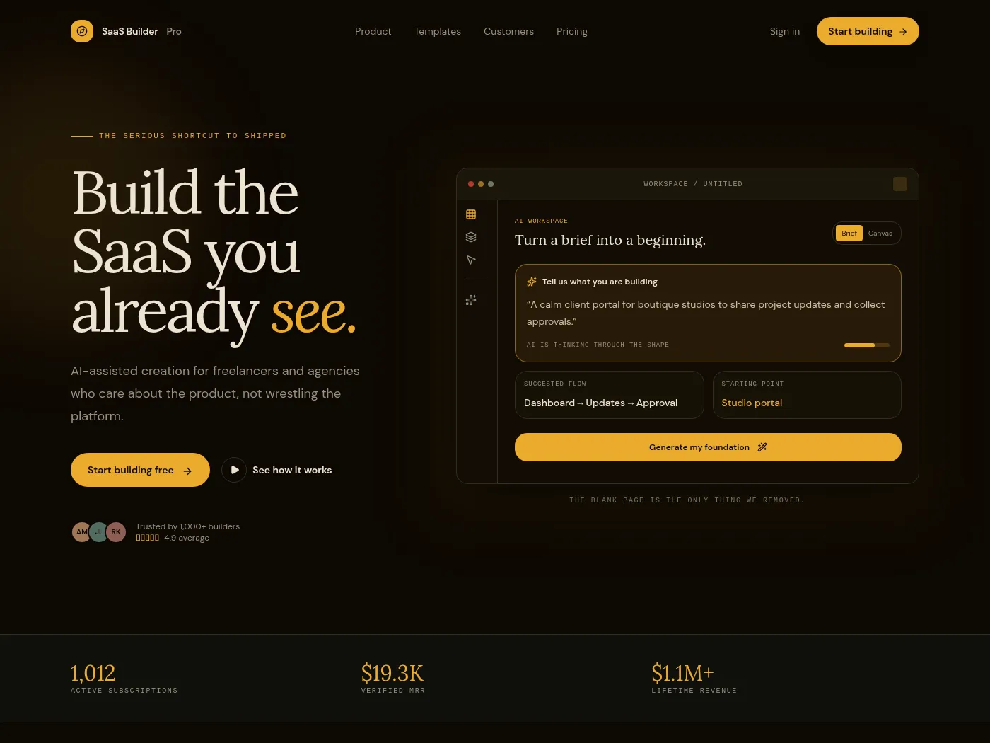 SaaS Builder Pro