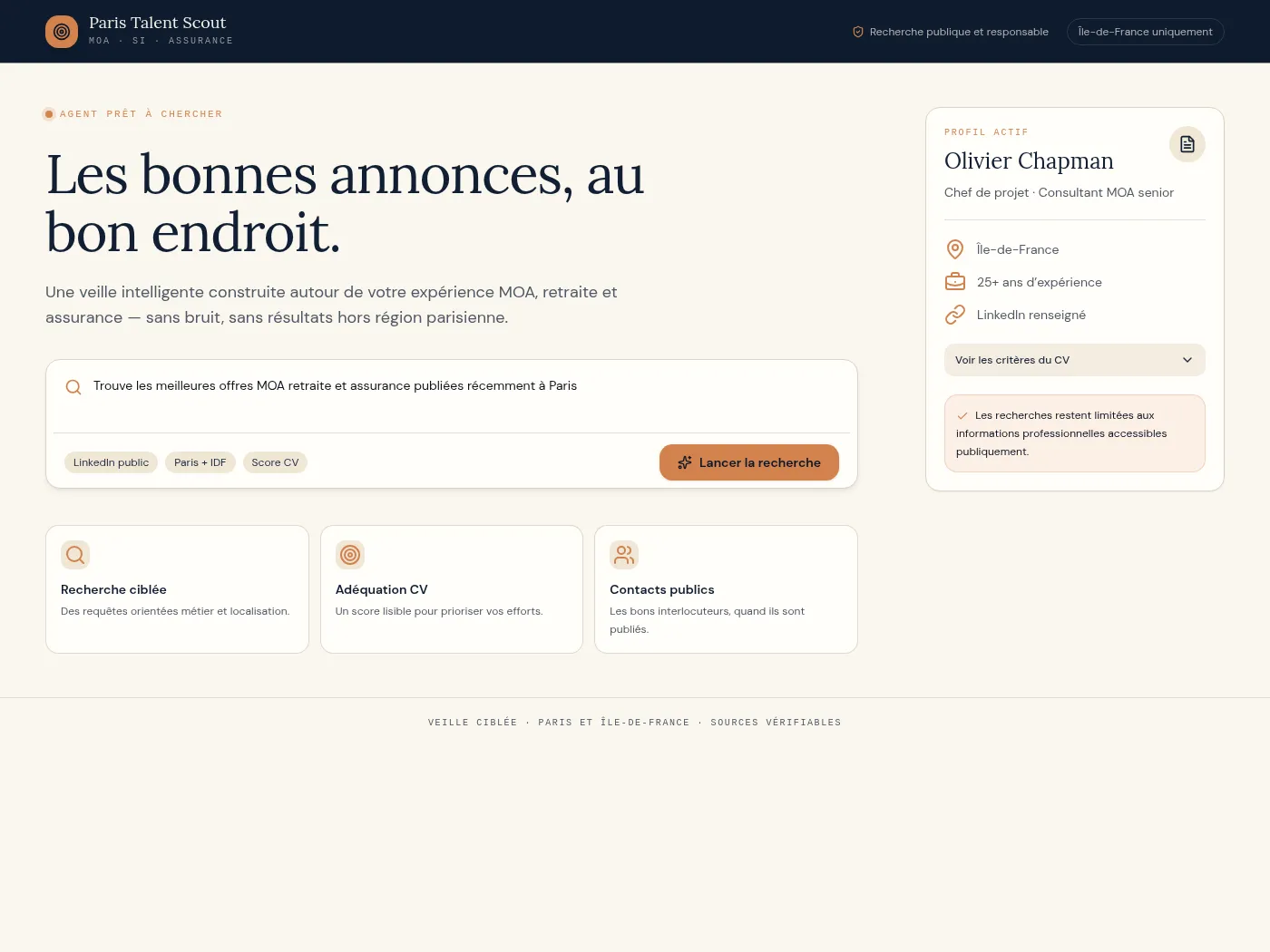Agent Annonces Paris
