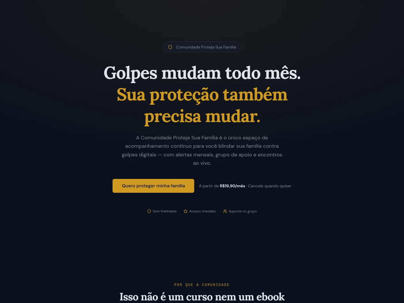 Proteja Sua Família SaaS