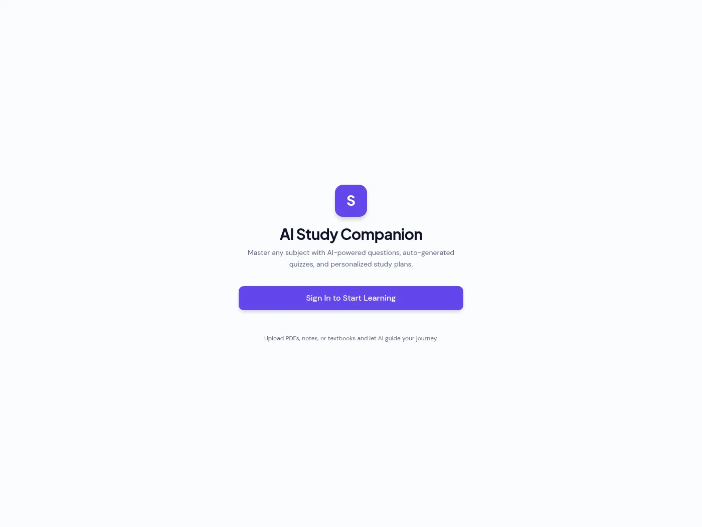 AI Study Companion
