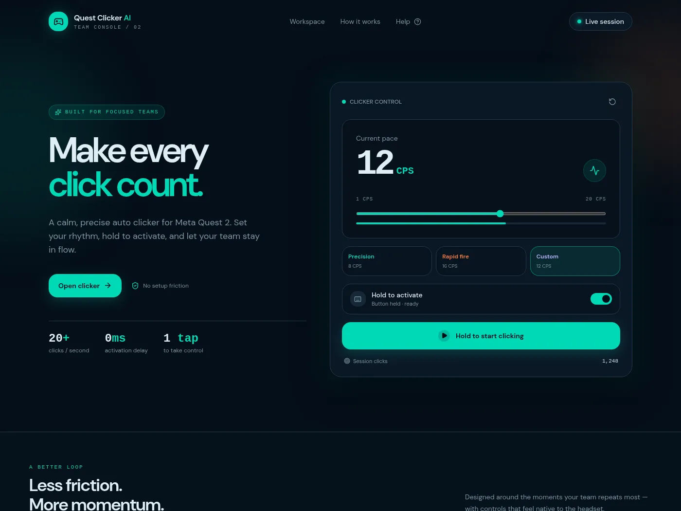 Quest Clicker AI