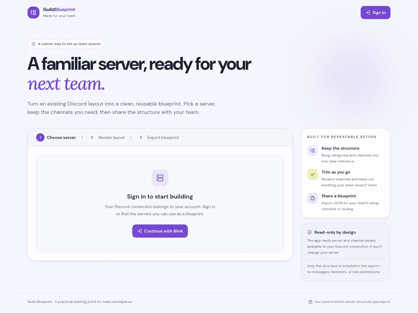Discord Server Builder