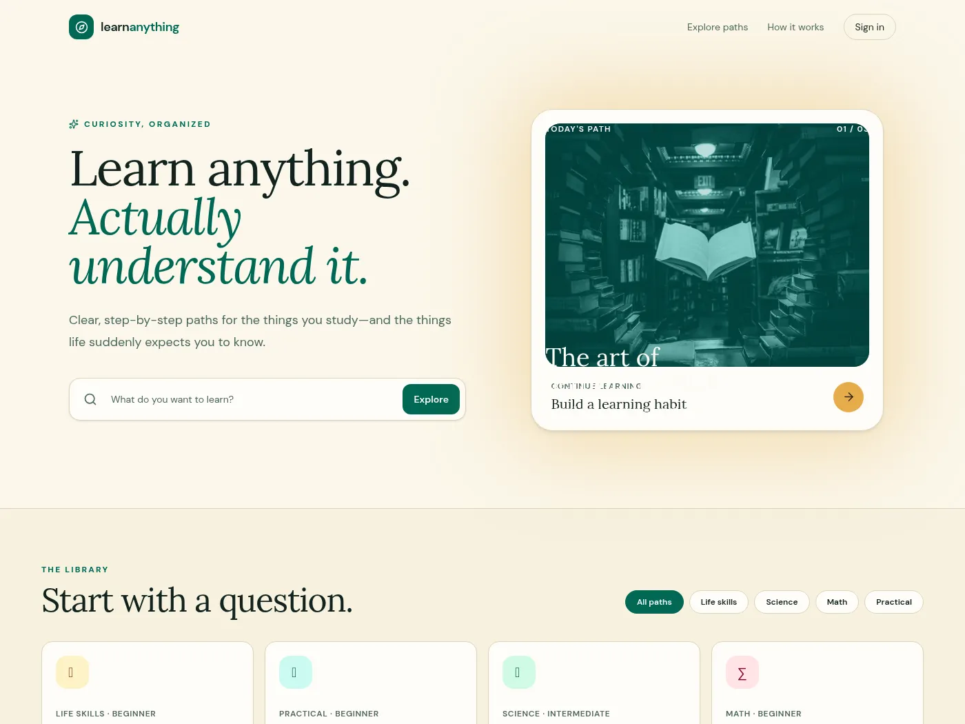 LearnAnything Hub