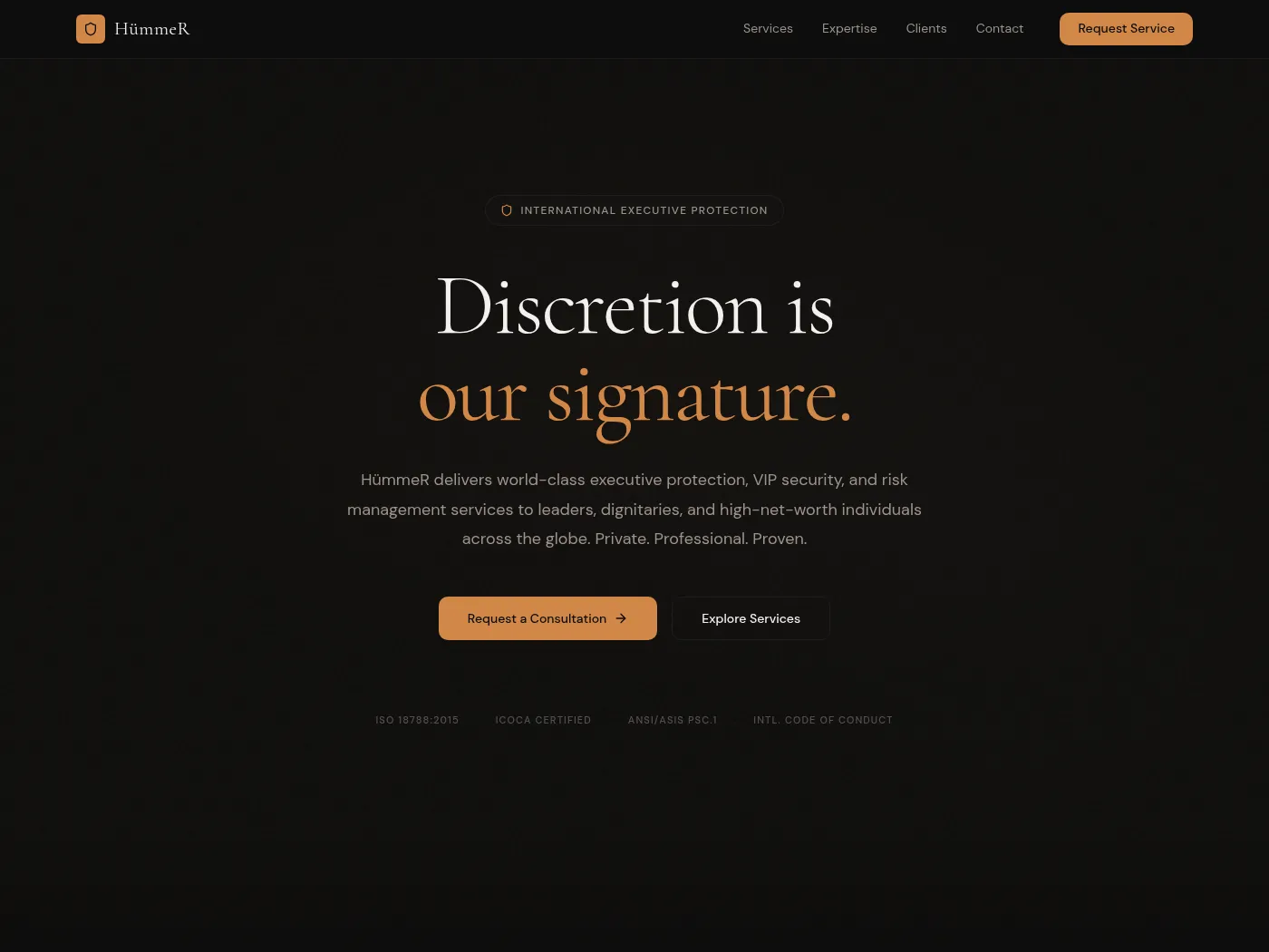 HümmeR Premium Security Site