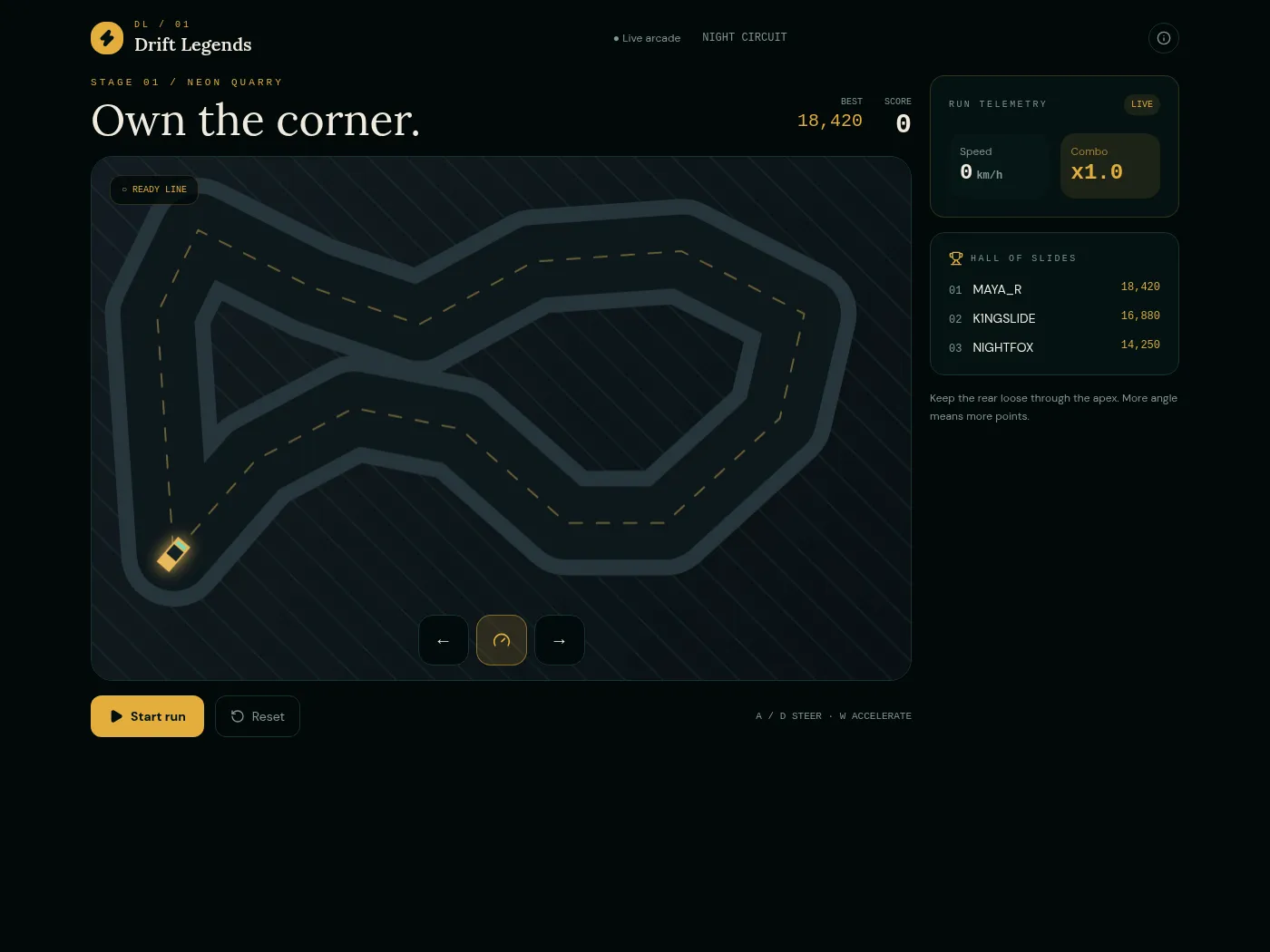 Drift Legends Game