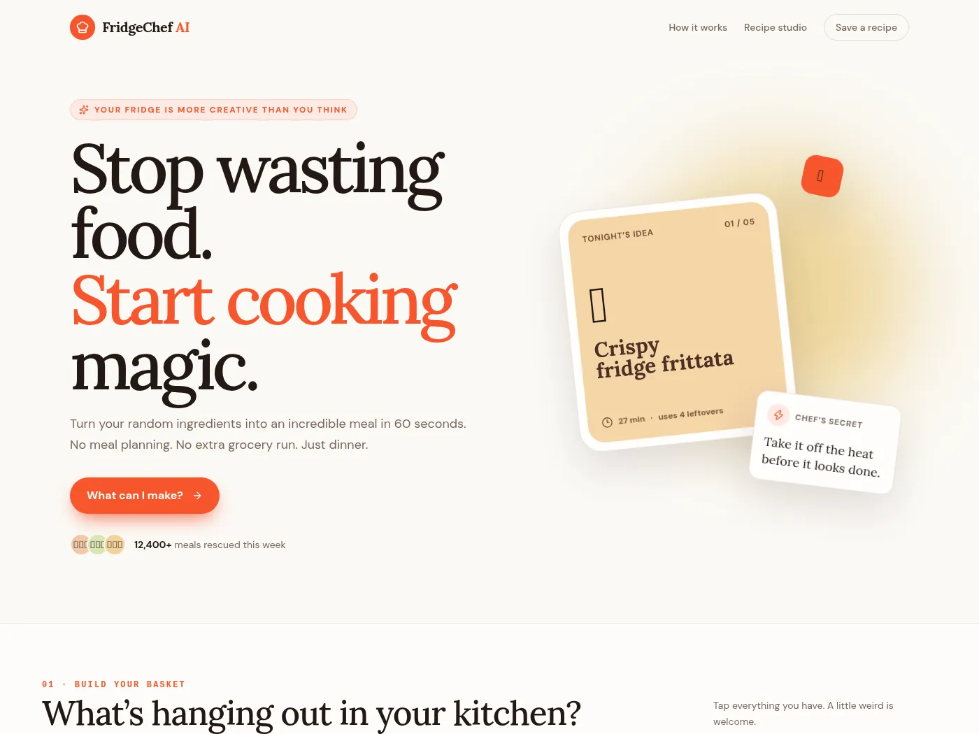 FridgeChef AI