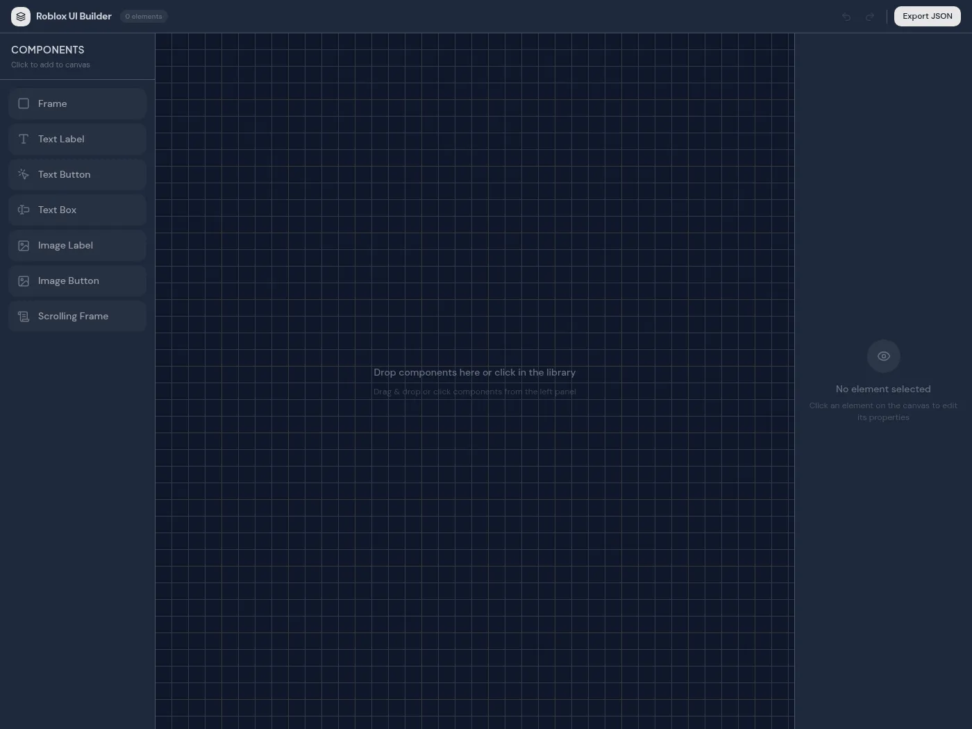 Roblox UI Builder