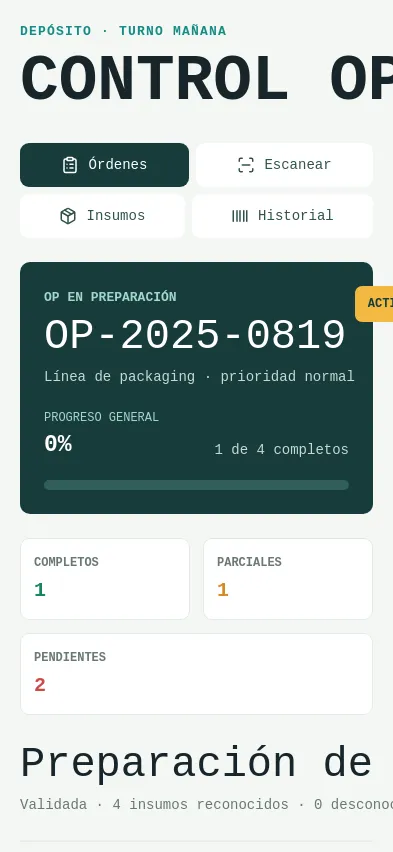 Control OP App