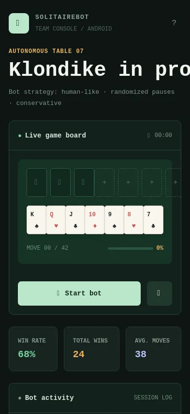 SolitaireBot AI