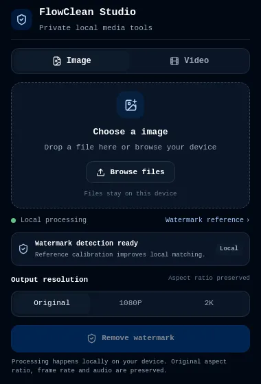 FlowClean Studio Fix