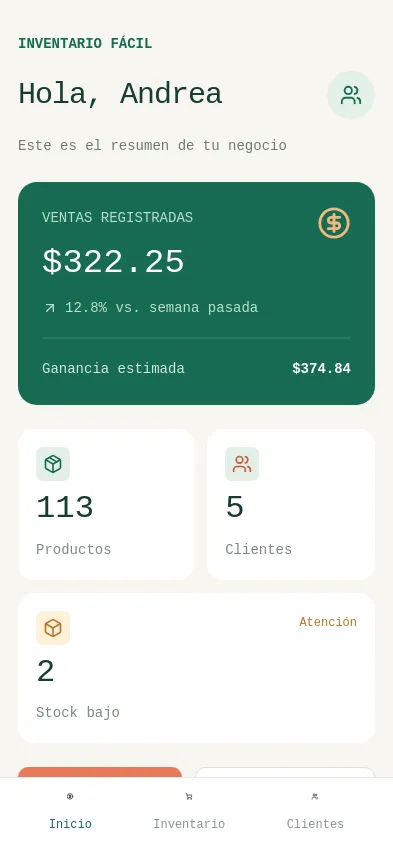 Inventario Fácil Móvil