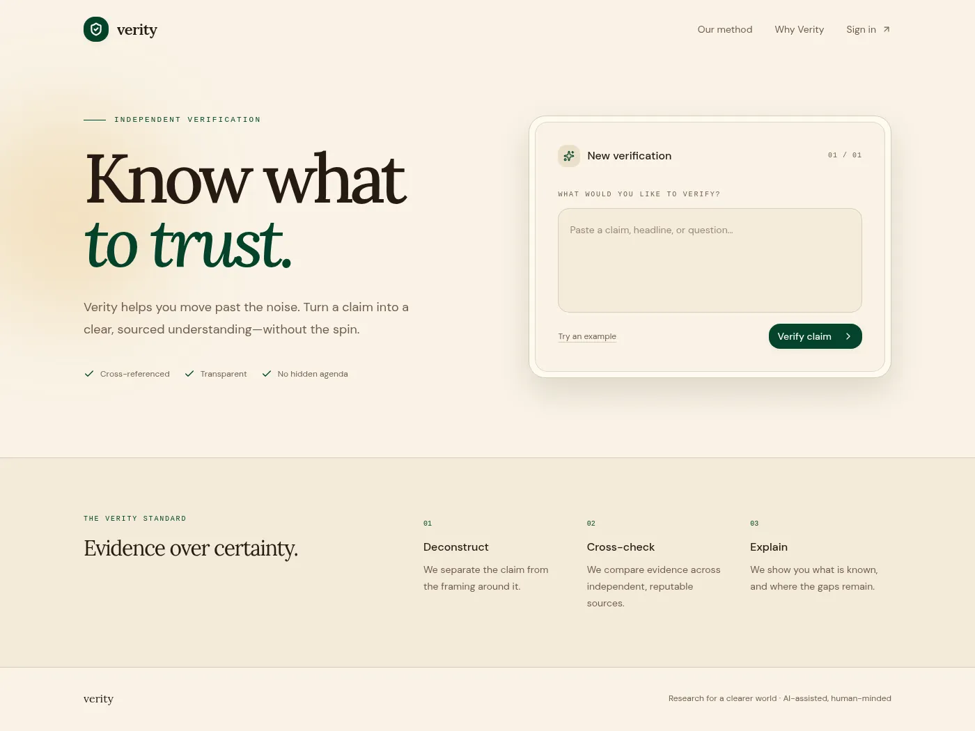 Verity Insights