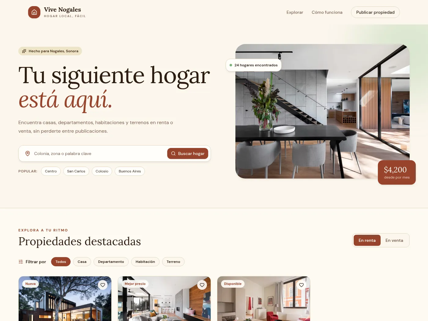 Nogales Housing Finder