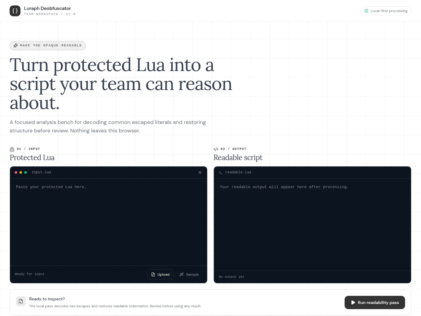 Luraph Deobfuscator Pro