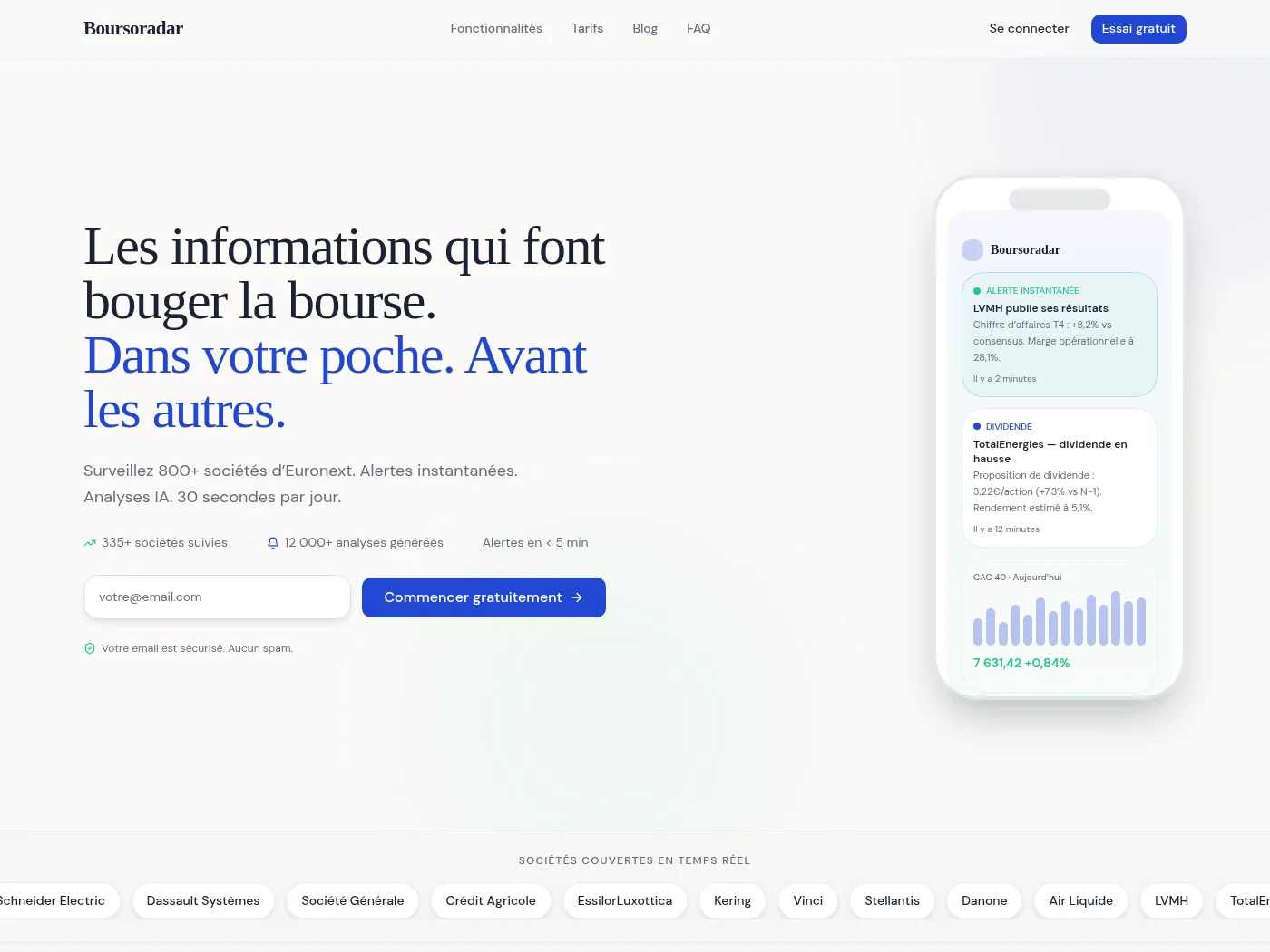 Alerte Pro SaaS Builder