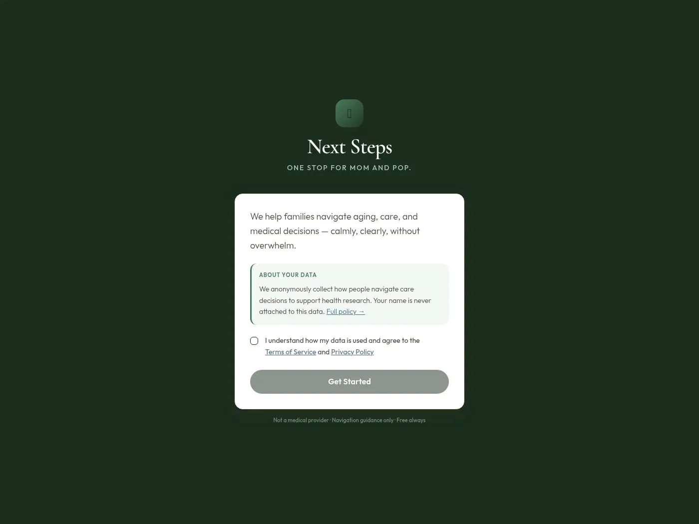 Next Steps: Care Navigation