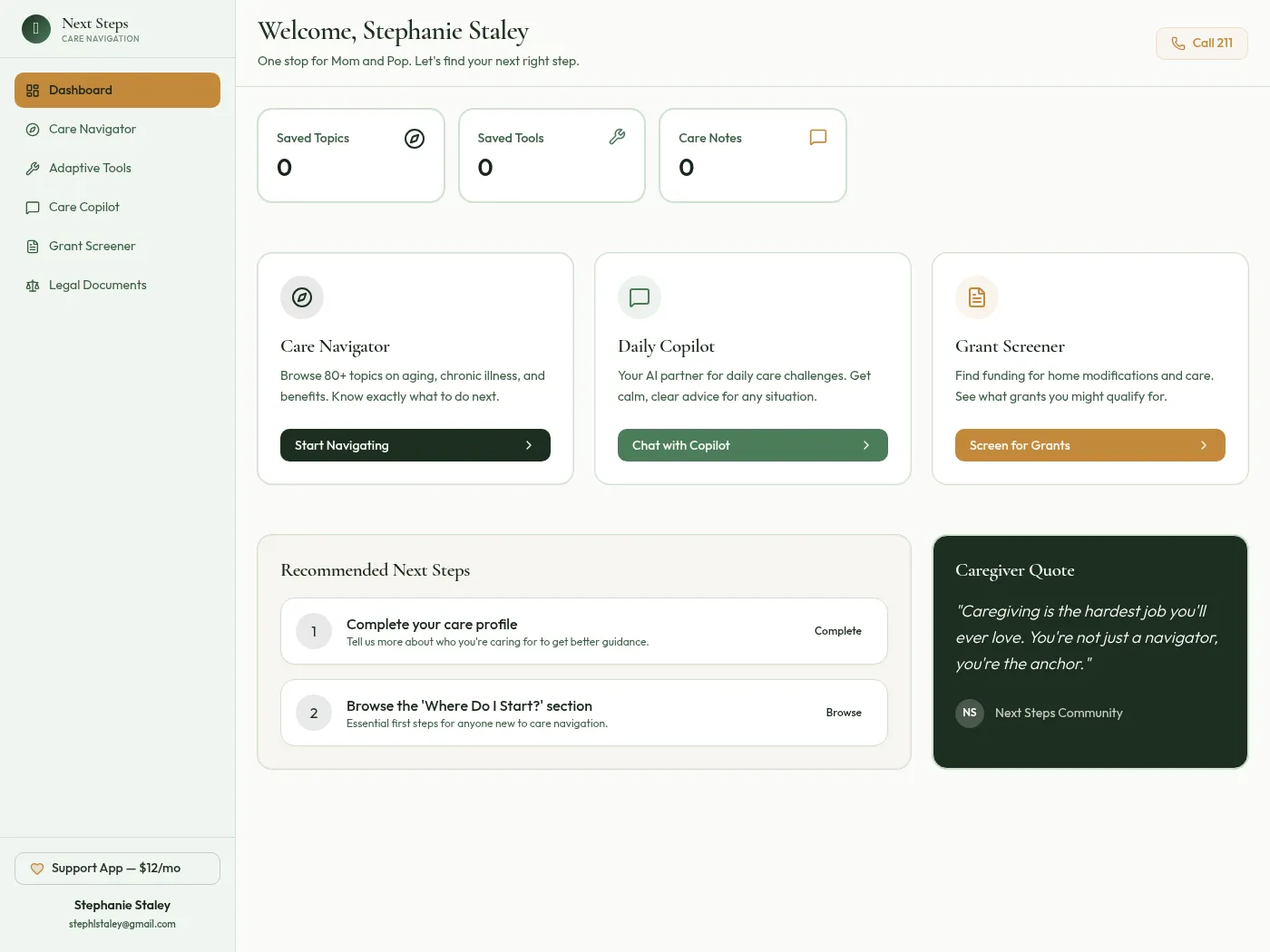 Next Steps: Care Navigation