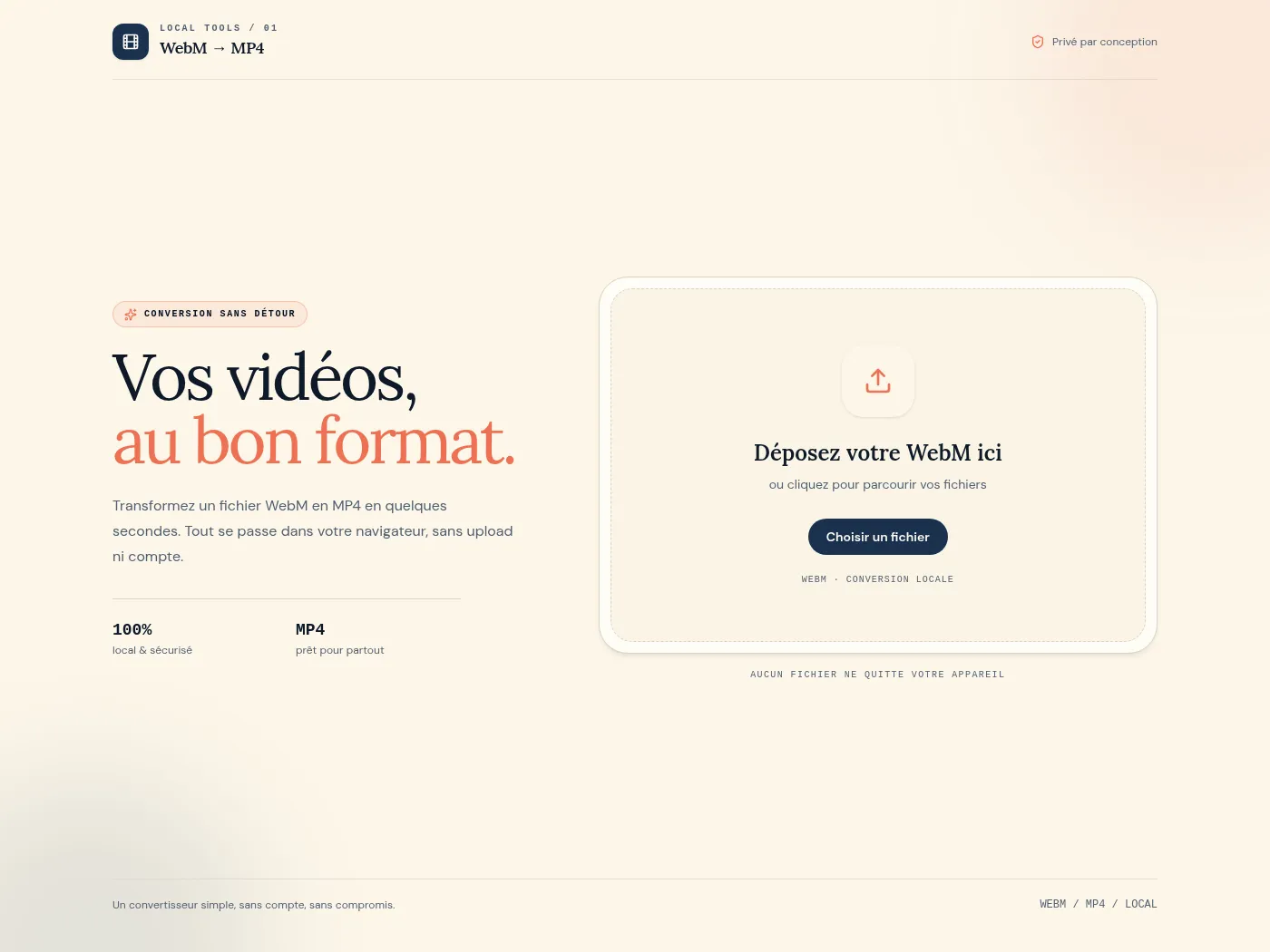 WebM to MP4 Converter