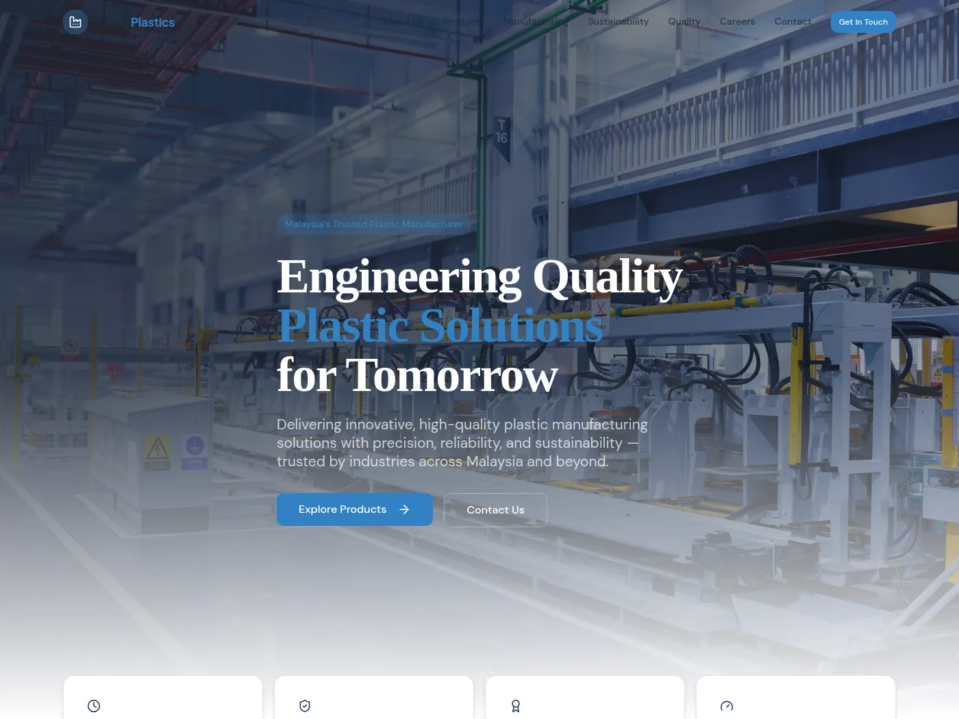 Depro Plastics Corporate Site