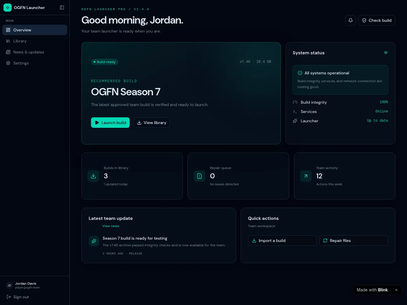 OGFN Launcher Pro