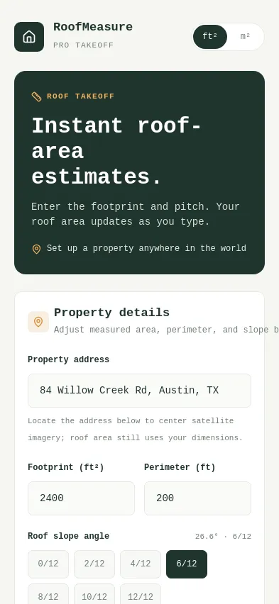 RoofMeasure Pro